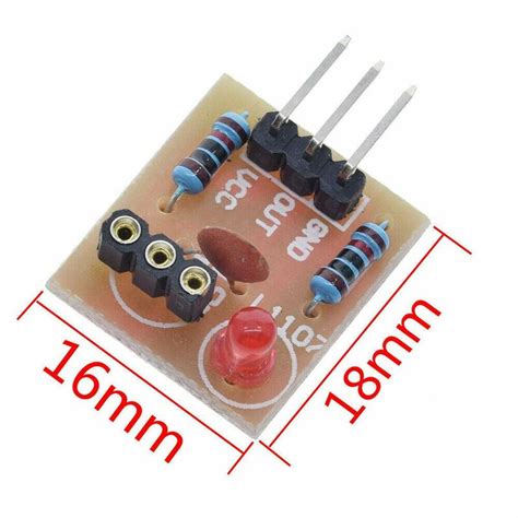 Ky 008 레이저 송신기 및 레이저 수신기 센서 모듈 비모듈레이터 튜브 레이저 센서 모듈 Arduino Avr용 1 세트
