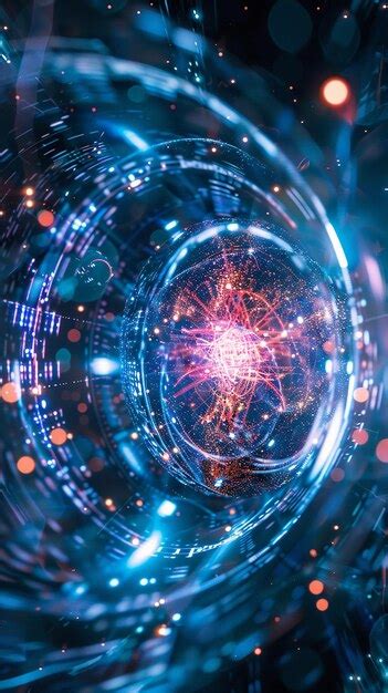 Discussing The Potential Impact Of Quantum Computing Premium Ai Generated Image