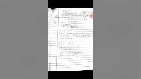 Class12relation And Functionmathby1069 Youtube