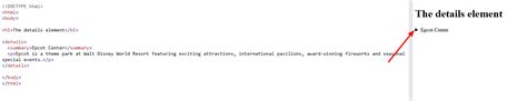 Text Panel Html Details Tag Doesnt Show Expander · Issue 69661