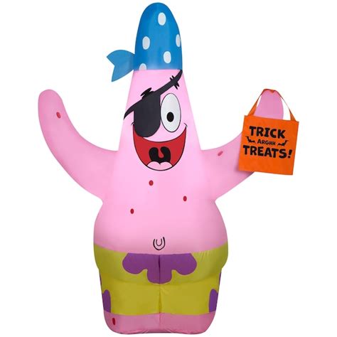 Gemmy 35 Ft Lighted Nickelodeon Spongebob Squarepants Patrick Star