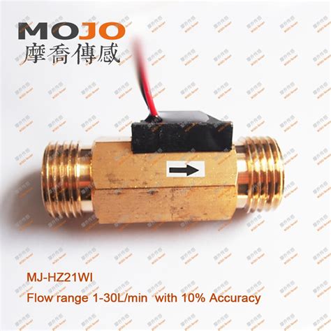 Mj Hz21wi 60mm Dn15 G1 2 Water Flow Hall Sensor Vicedeal