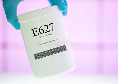Packaging With Nutritional Supplements E627 Flavour Enhancer Stock
