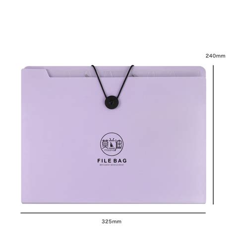 A4 Colorful Expanding File Folder 8 12pockets Expandable Envelope Document Organizer Stationery