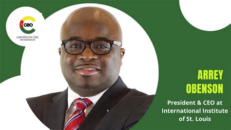 Arrey Obenson Un Manager Camerounais En Pleine Ascension Aux Etats