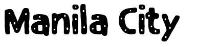 Manila City Font By Woodcutter FontRiver