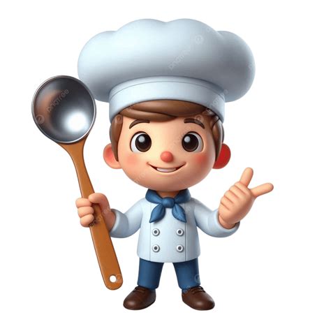 Chef Boy Cartoon Character Chef Clipart Cartoon Clipart Character