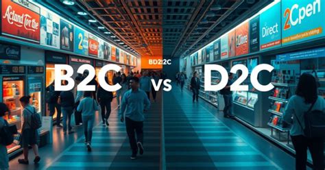 What Are The Differences Between B2C And D2C