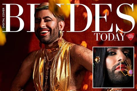 Brides Today India Slammed Bearded Nonbinary Cover Model Alok