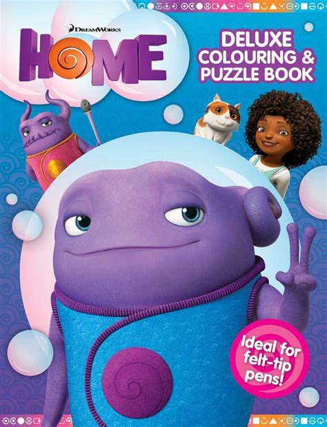 Dreamworks Home Coloring Pages