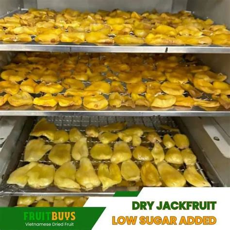 Sweetened Dried Jackfruit Low Sugar Snacks Fruitbuys Vietnam