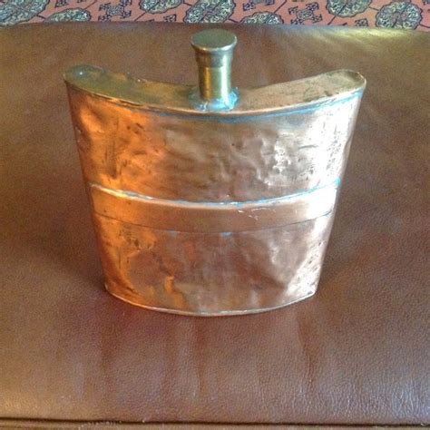 Copper Flask Etsy