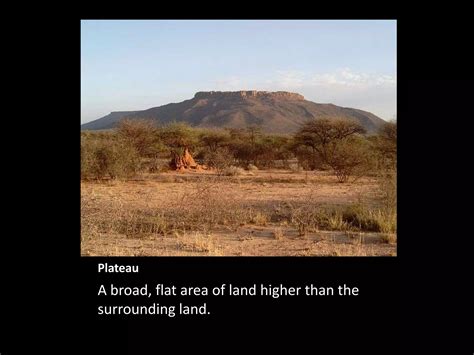 Geography Landforms Ppt Ppt