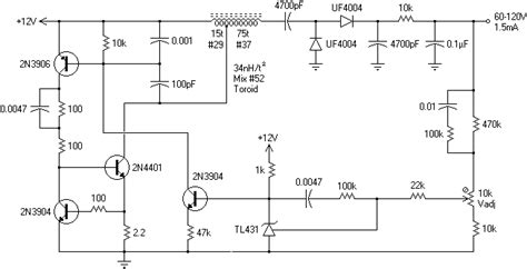 oscillator self oscillating switching current limiter electrical