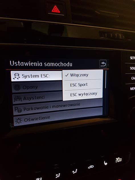 ESP OFF ESP Sport On Bit ABS Module Mqb Pl