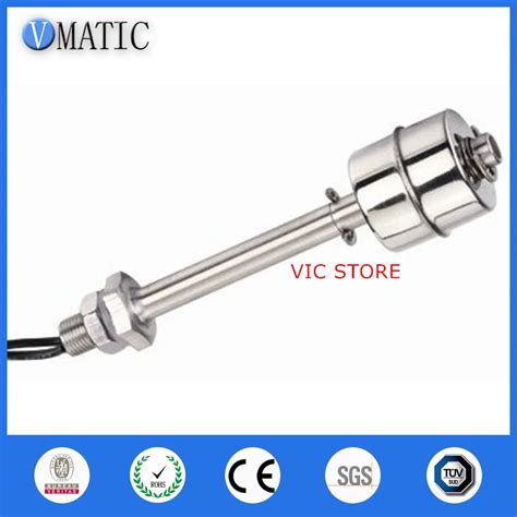 Free Shipping Hot Stainless Steel Tank Liquid Water Level Sensor Float Switch Stainless Steel