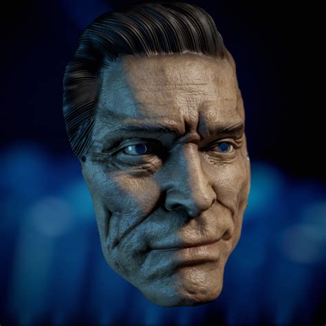 Stl 文件 Halloween Mask Wolf Jackson Beetlejuice Willem Dafoe Tim