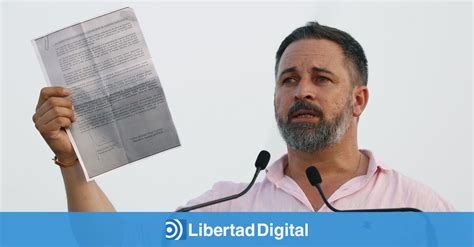 Feijóo Va A Por Abascal José García Domínguez Libertad Digital
