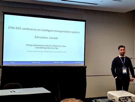 Praveen Pandey On Linkedin Itsc2024 Smartmobility Autonomousvehicles Urbanmobility