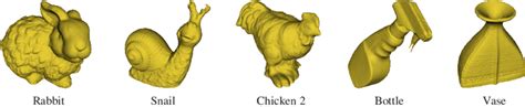 The Models Used For Object Recognition In Scenes Reconstructed With A Download Scientific