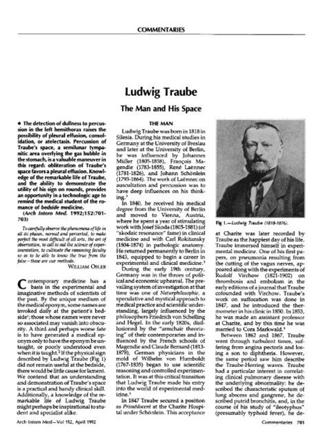 Ludwig Traube Stanford Medicine 25