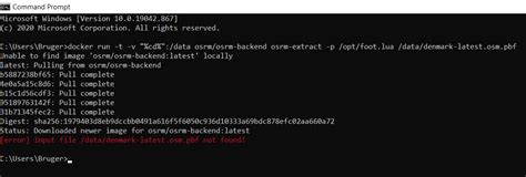 [error] Input File Not Found · Issue 6000 · Project Osrm Osrm Backend · Github