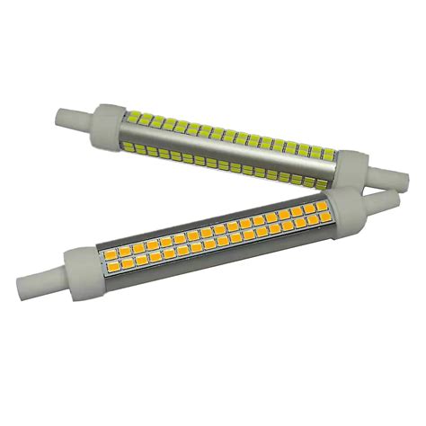 R7s светодиодный светильник с регулируемой яркостью 118 мм 10 Вт 220 В 1428000lux Замена
