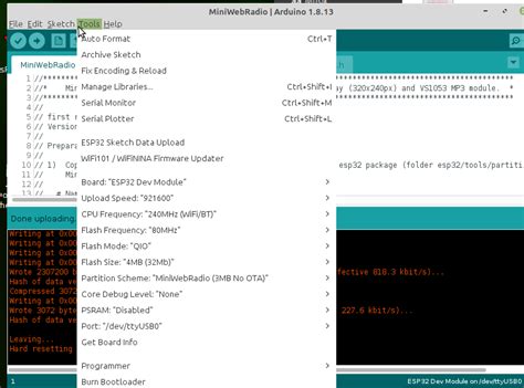Compile Problem · Issue 42 · Schreibfaul1esp32 Miniwebradio · Github