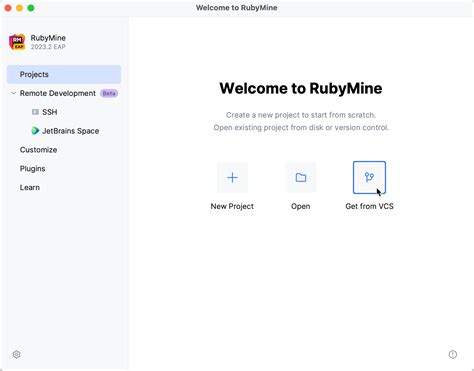 Rubymine Quick Start Rubymine Documentation