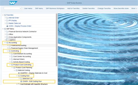 Tcodesee Sap Costing Run Transaction Codes Tcodesee Ck40n Sap