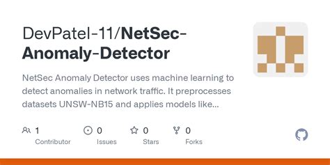 github devpatel 11 netsec anomaly detector netsec anomaly detector