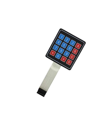 Teclado Matriz 4x4 Flexible Arduino
