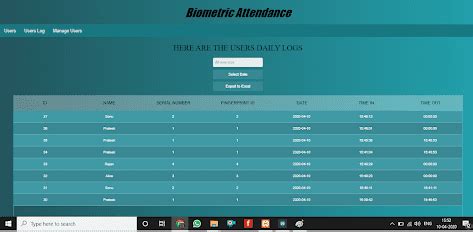 IoT Based Fingerprint Biometric Attendance System Using NodeMCU