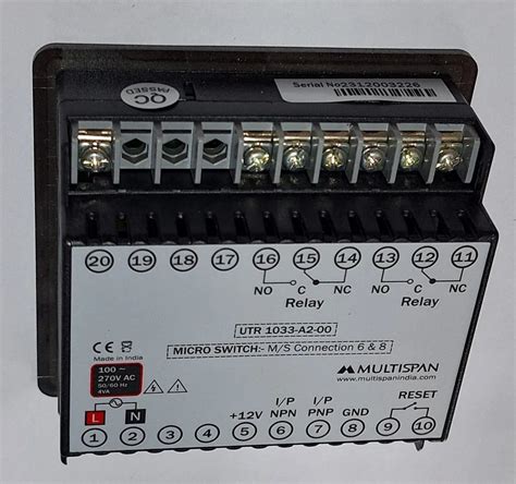 LCD Multispan Universal Timer UTR1033 240V AC At 1030 Piece In Panipat ID 2855791952133