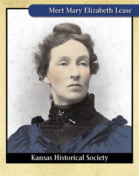 Mary Elizabeth Lease Mary Elizabeth Elizabeth Real People