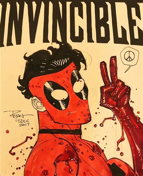 Mark Grayson Invincible Wallpaper Art Invincible Color Palette