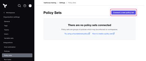 Upload Your Sentinel Policy Set To Hcp Terraform Terraform