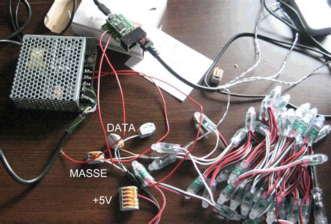 chrismaspixel with vixen3 and teensy 3 1 optows2811 adapter leds