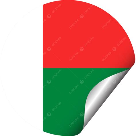 마다가스카르 라운드 플래그 필링 스티커 투명 배경 벡터 마다가스카르 라운드 플래그 마다가스카르 깃발 마다가스카르 Png 일러스트 및 벡터 에 대한 무료 다운로드
