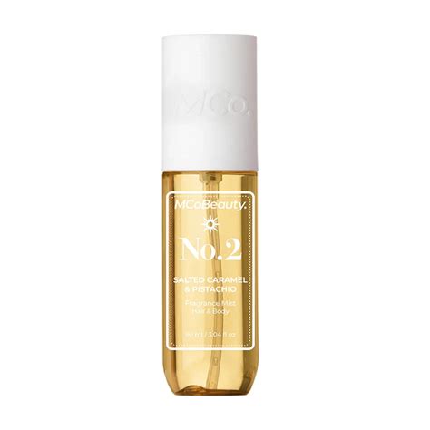 Mcobeauty Fragrance Mist No2 Salted Caramel And Pistachio 90ml Oz Hair