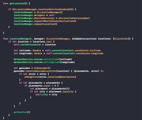simple ios weather app using openweathermap s api and codable by
