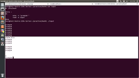Readline Reading Lines Interactively In Bash Stack Overflow