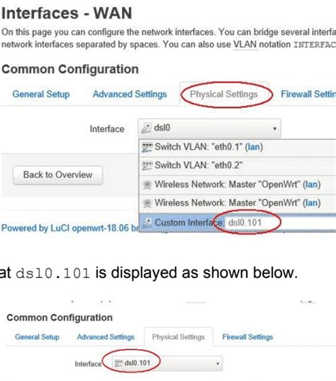 [solved] setting up openwrt for dsl provider o2 network and