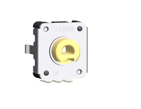 Ec12 Plastic Shaft Sealed Encoder 360degree Incremental Encoder 24p