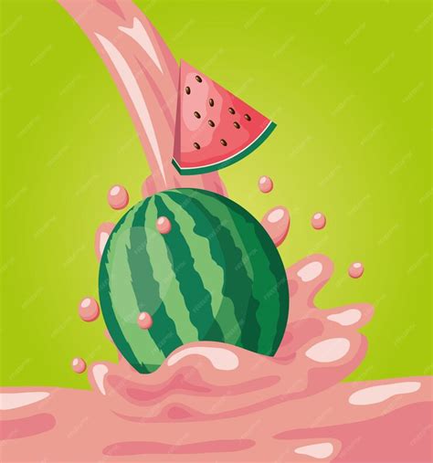 열 대 과일 배경 무료 벡터