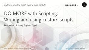 How To Write And Use Custom InDesign Scripts Typefi