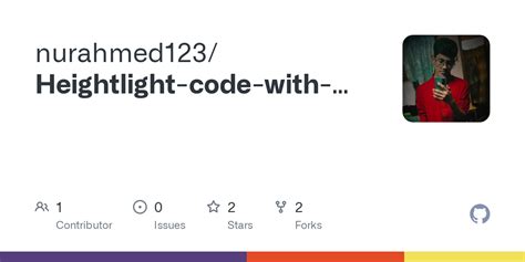 GitHub Nurahmed Heightlight Code With Copy Button Html Css Js