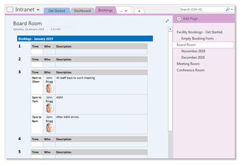 Intranet In A Box Powered By OneNote