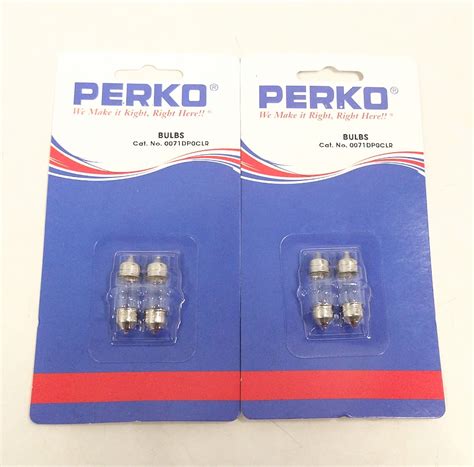 Perko 0071dp0clr Double End Light Bulbs 2 Pack Max Marine Outlet