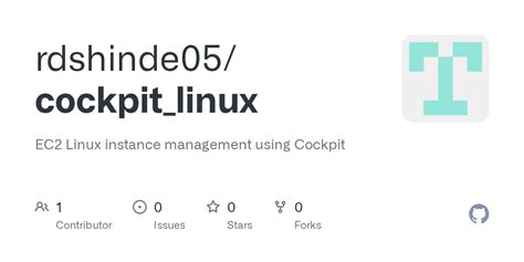 Github Rdshinde05cockpitlinux Ec2 Linux Instance Management Using Cockpit